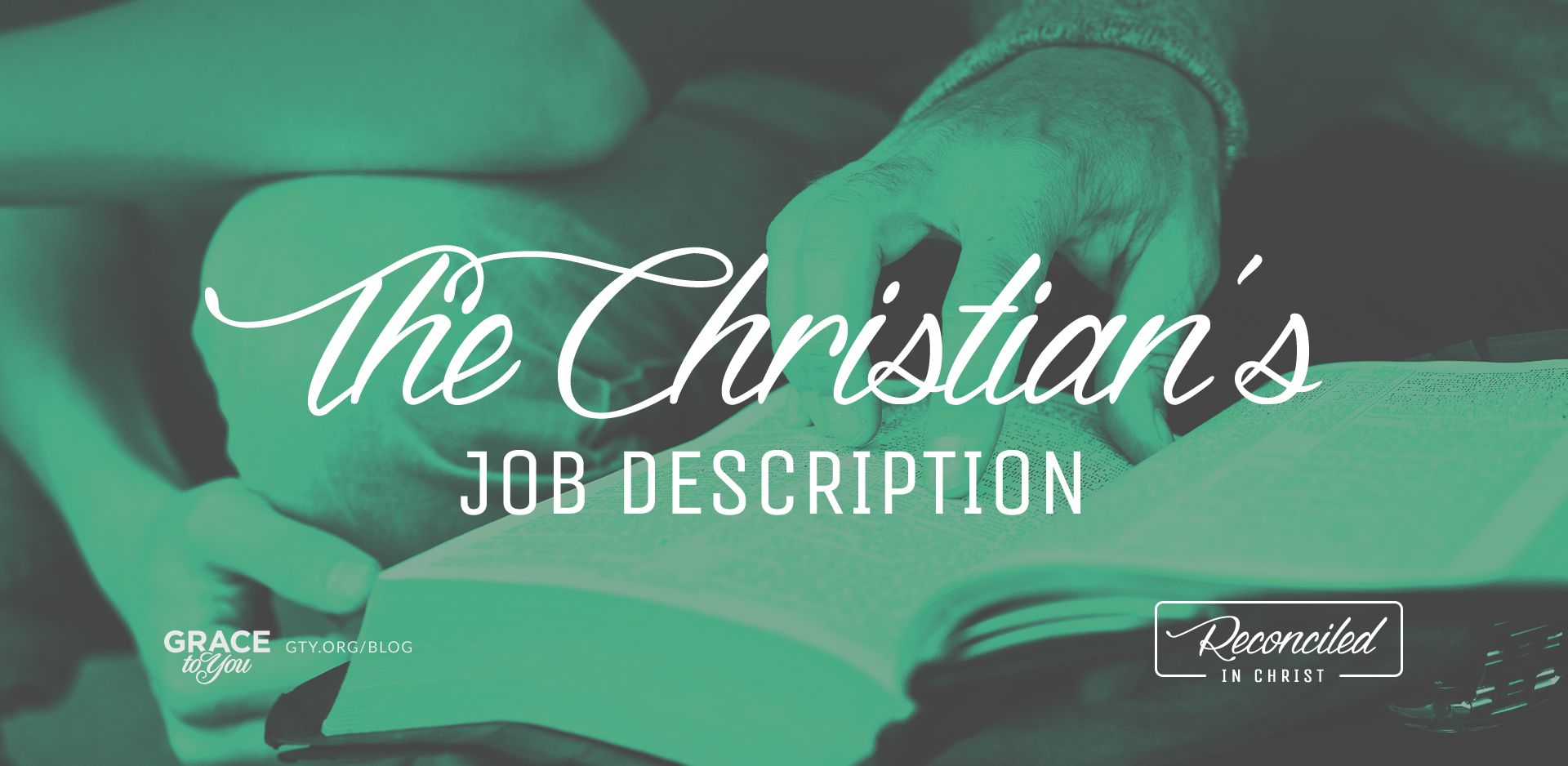 The Christian's Job Description