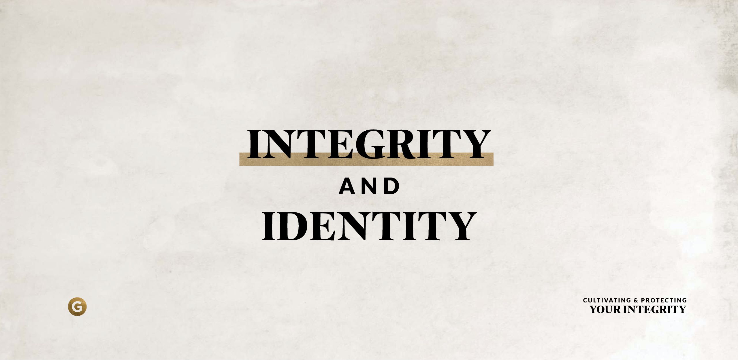 Integrity and Identity
