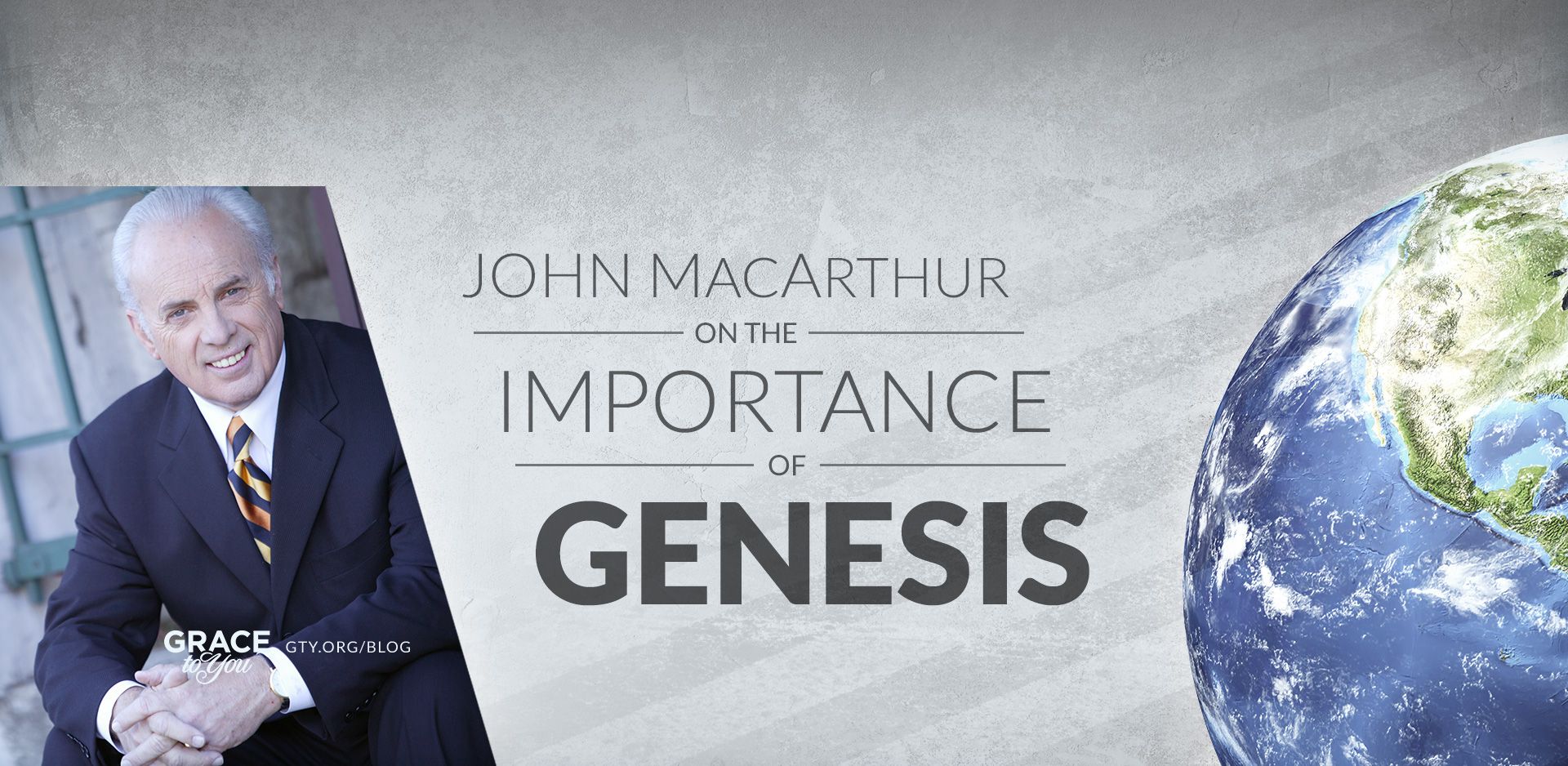 John MacArthur on the Importance of Genesis