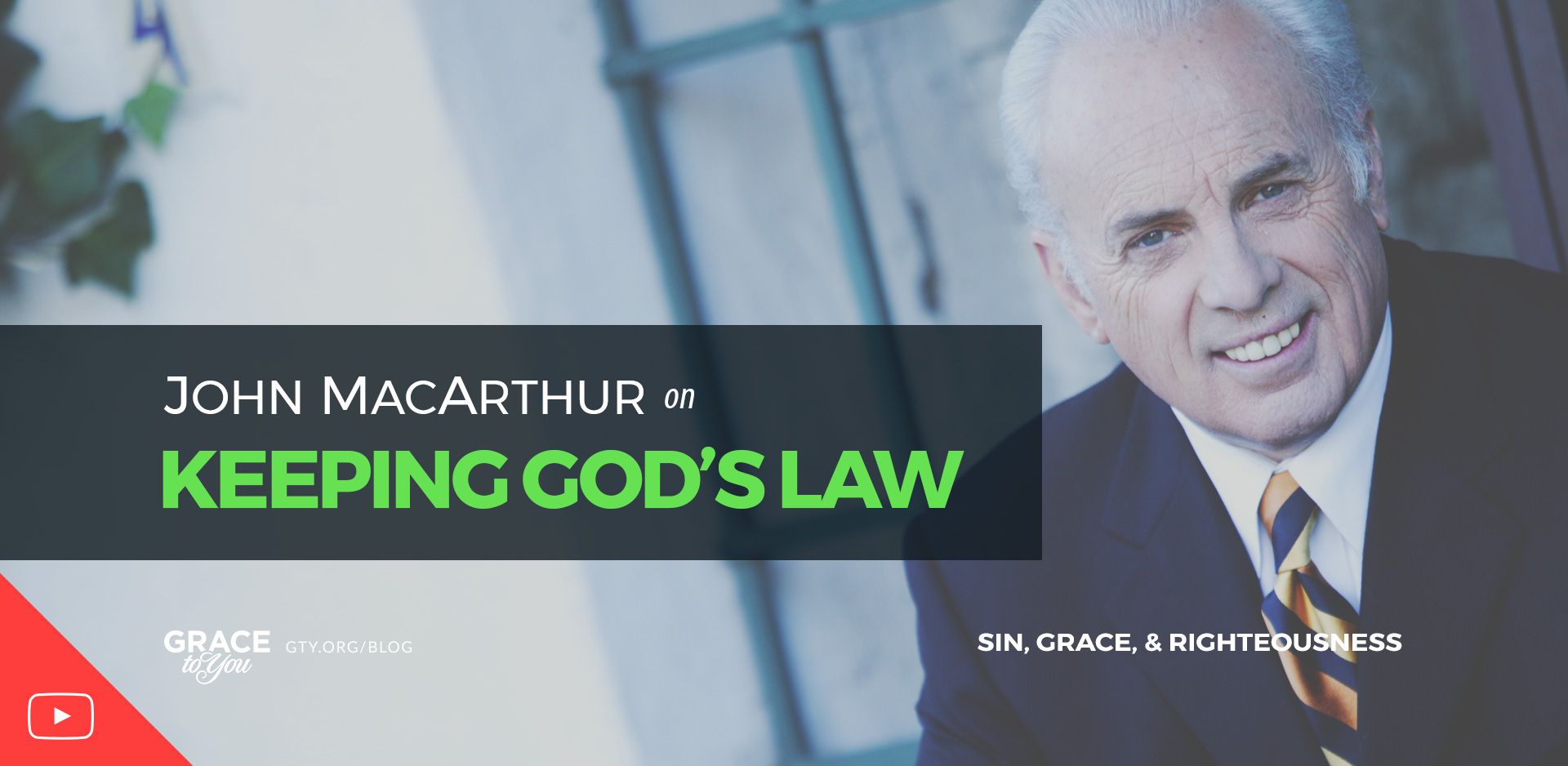 John MacArthur on Keeping God's Law