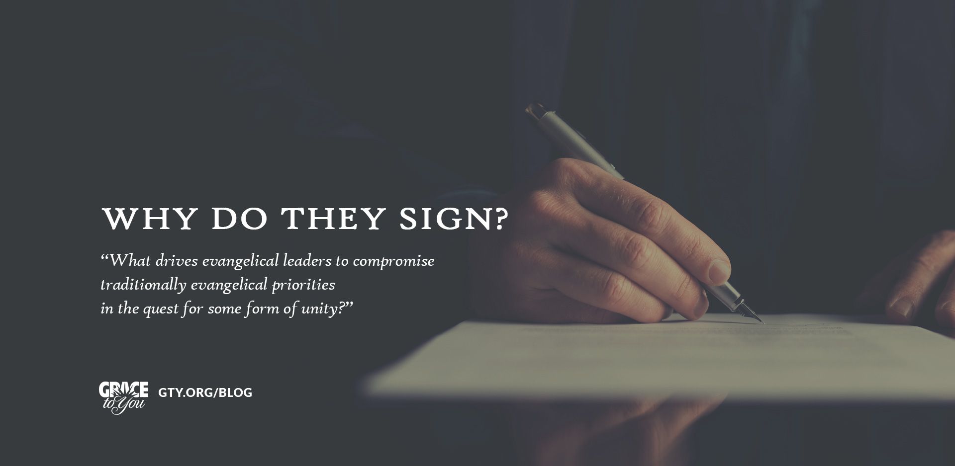 Why Do They Sign?